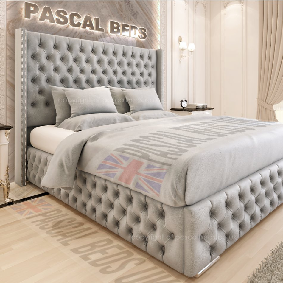 Rome Luxury Wingback Bed - PASCAL BEDS UK - PSCL™