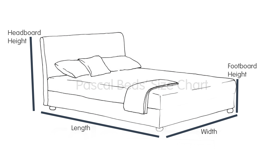 The Princess Signature Bed - Upholstery Bed Frame - PASCAL BEDS UK