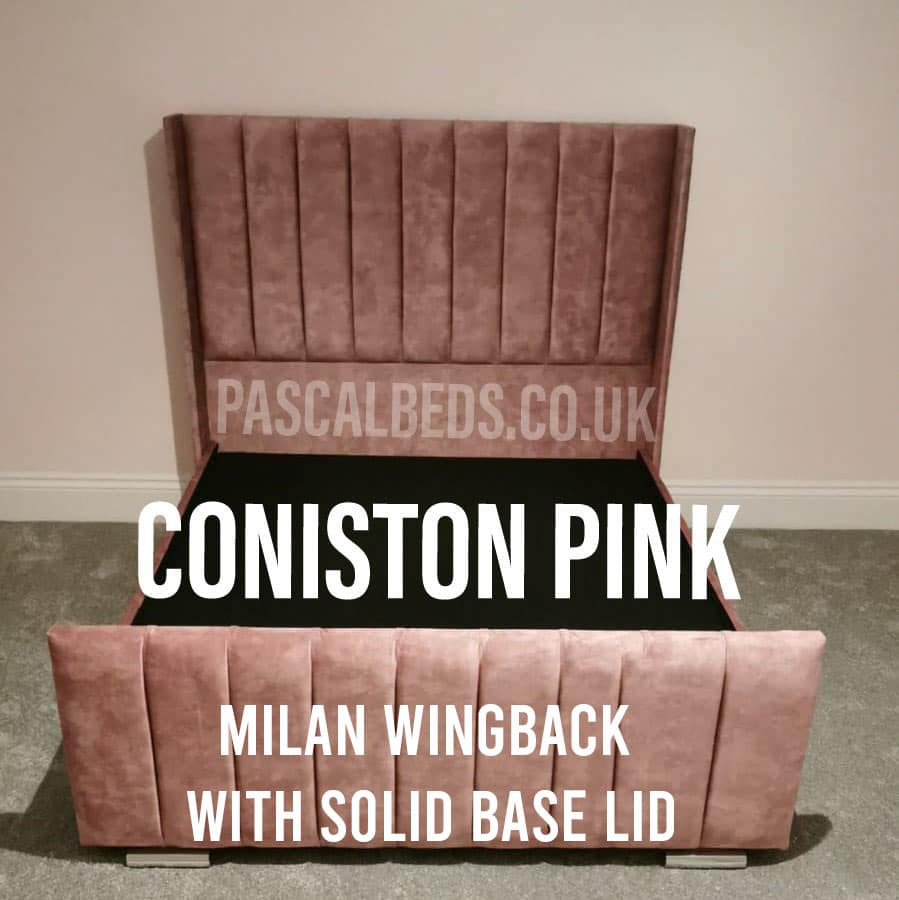 Milan Wingback Bed® - PASCAL BEDS UK