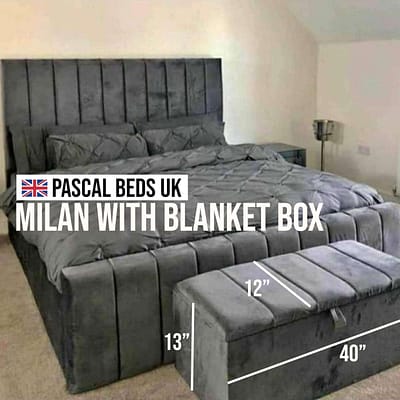 The Royal Wing Luxury Bed - PASCAL BEDS UK