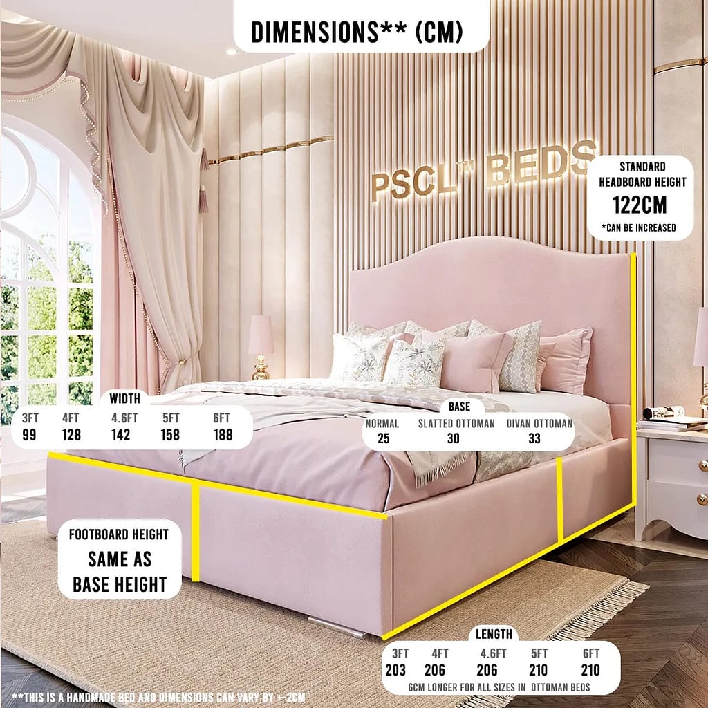 Luxury Beds and Ottoman Bed base -PSCL™ Beds