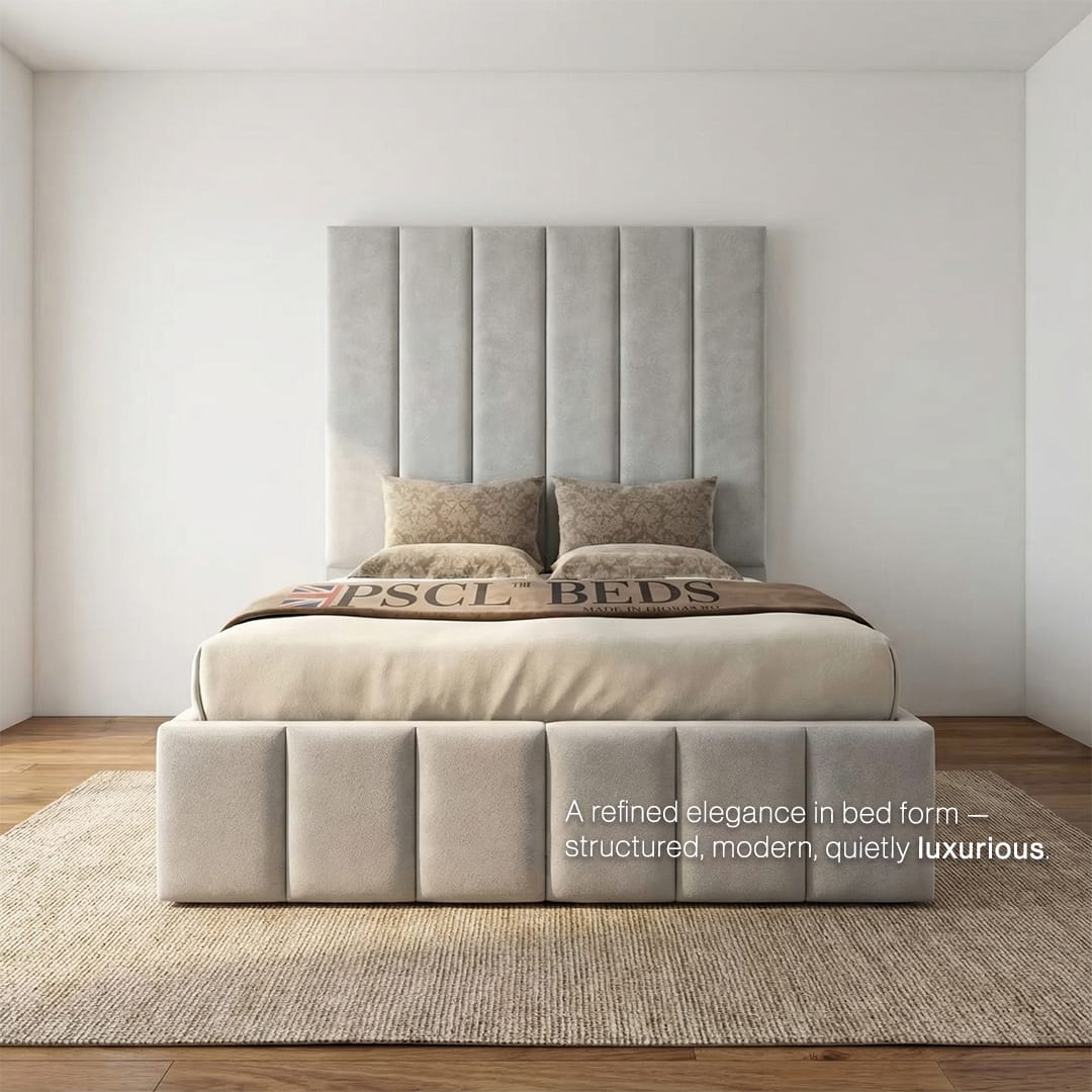 2026 Athena High Headboard Bed Frame (2-Piece Headboard) - PSCL™ Beds ...