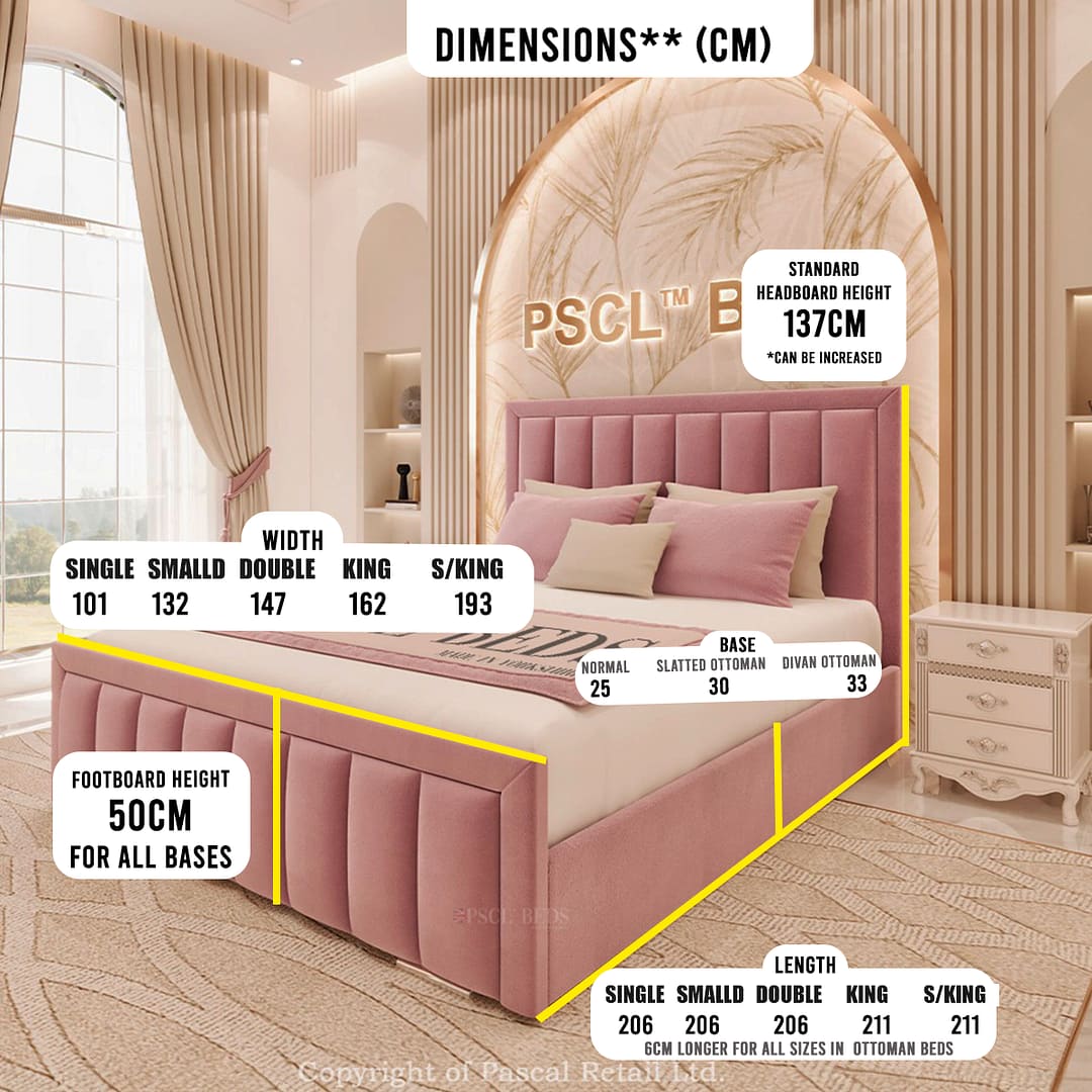 Introducing the Princess Bed - Upholstered - PSCL™ Beds