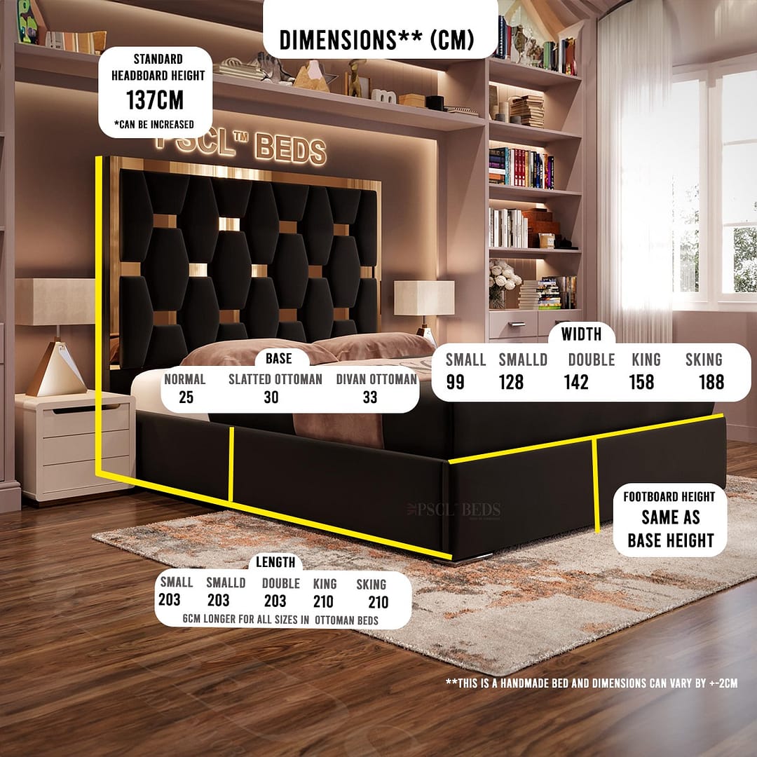 PSCL™ Beds - Luxury Beds, Handmade with love in Yorkshire