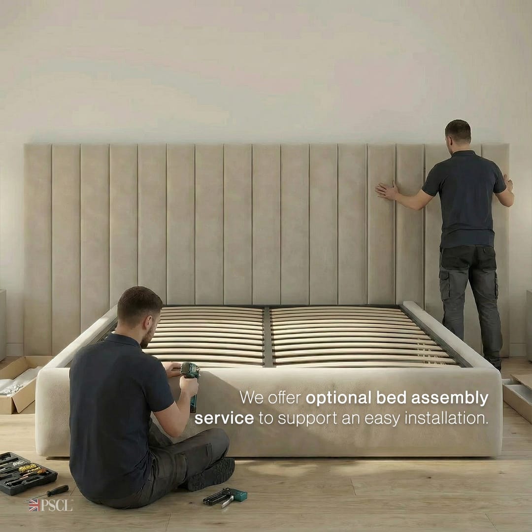 Discover the 2025 DUKE OF PSCL LUXURY Bed Frame (3-Piece Headboard ...