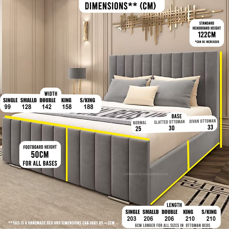 Luxury Beds and Ottoman Bed base -PSCL™ Beds